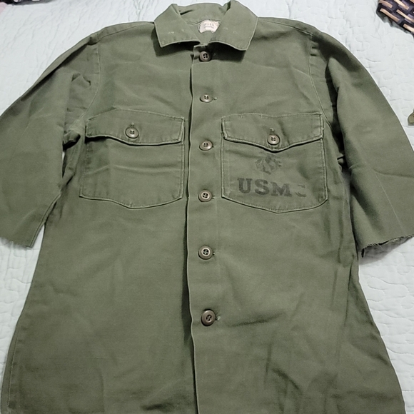 USMC | Jackets & Coats | Modified Usmc Fatigues Circa 973 Sz 14 12x31 ...